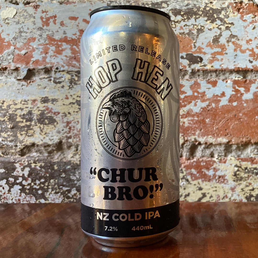 Hop Hen “Chur Bro!” NZ Cold IPA – Otter's Promise
