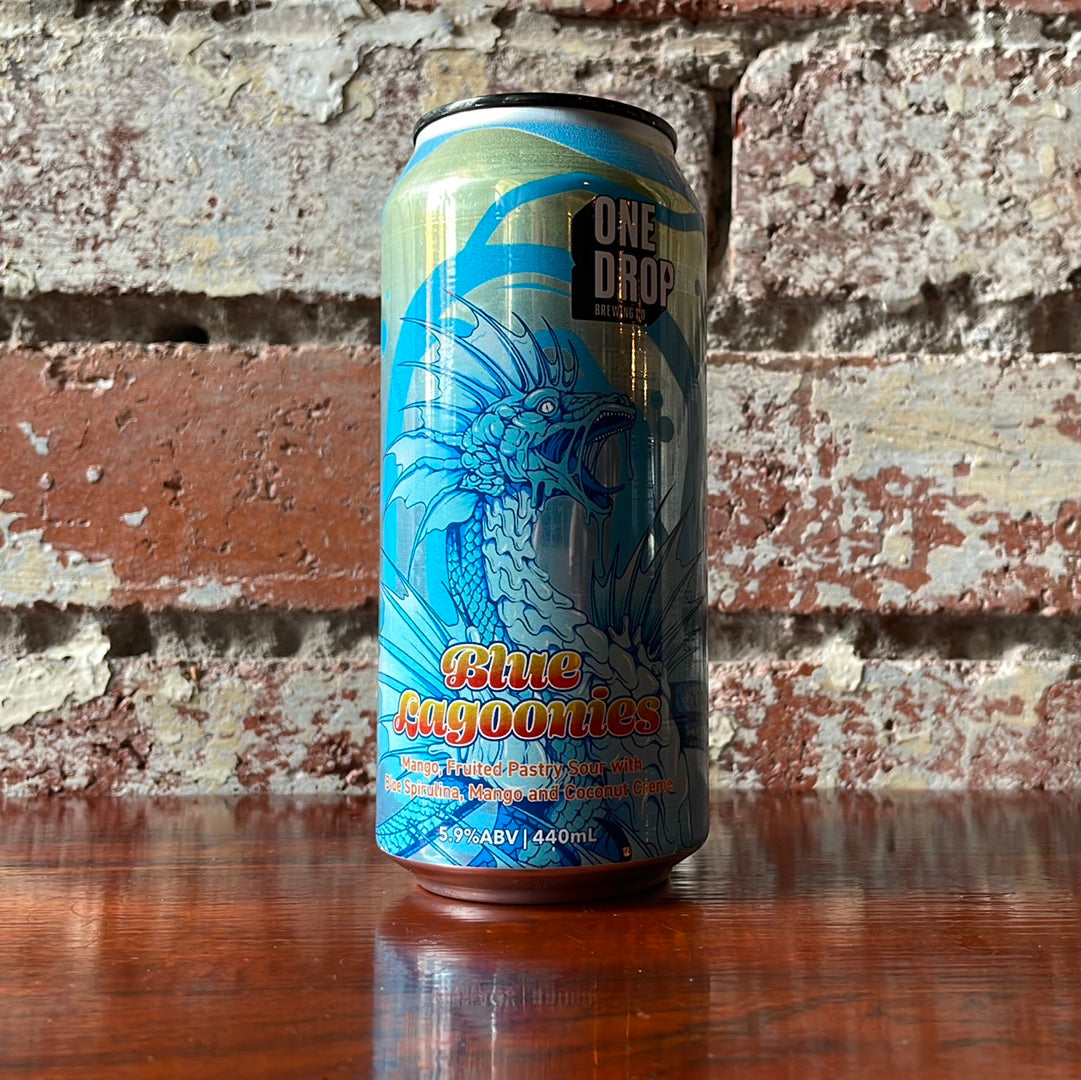 One Drop Blue Lagoonies Fruited Pastry Sour with Blue Spirulina – Otter ...