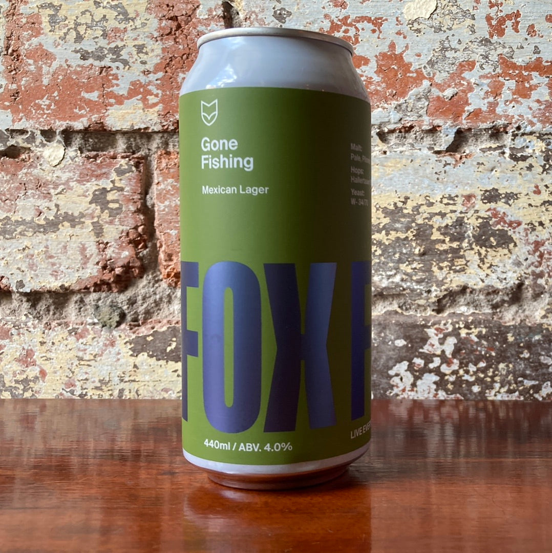 Fox Friday Gone Fishing Mexican Lager – Otter's Promise