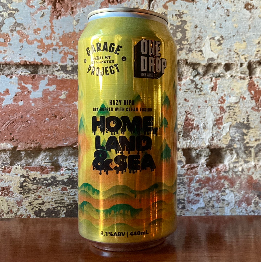 One Drop x Garage Project Faded Home, Land & Sea Hazy DIPA – Otter's ...