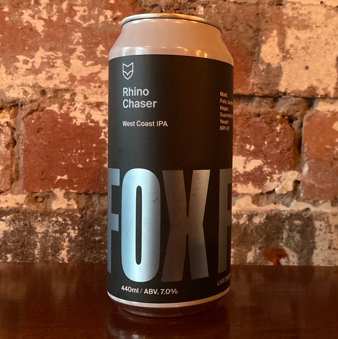 Fox Friday Rhino Chaser West Coast IPA – Otter's Promise