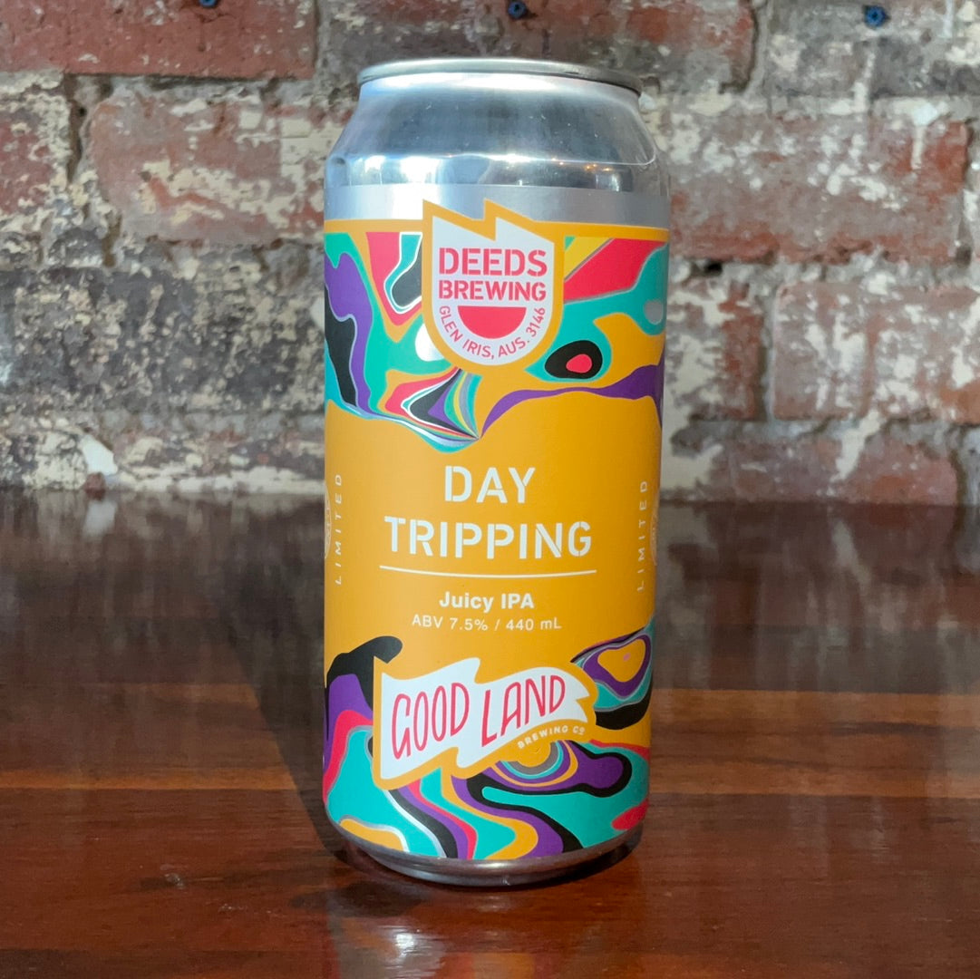 Deeds x Good Land Day Tripping Juicy IPA – Otter's Promise