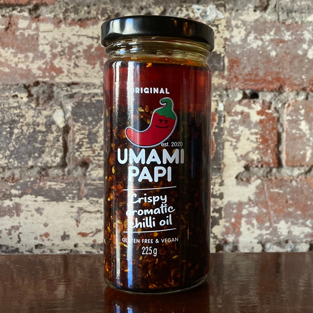 Umami Papi Crispy Aromatic Chilli Oil – Otter's Promise