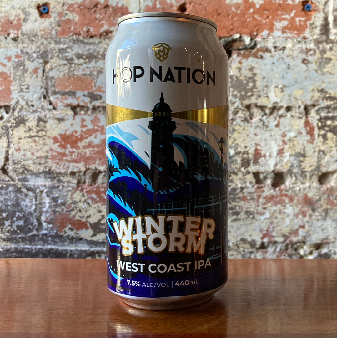 Hop Nation Winter Storm West Coast IPA – Otter's Promise