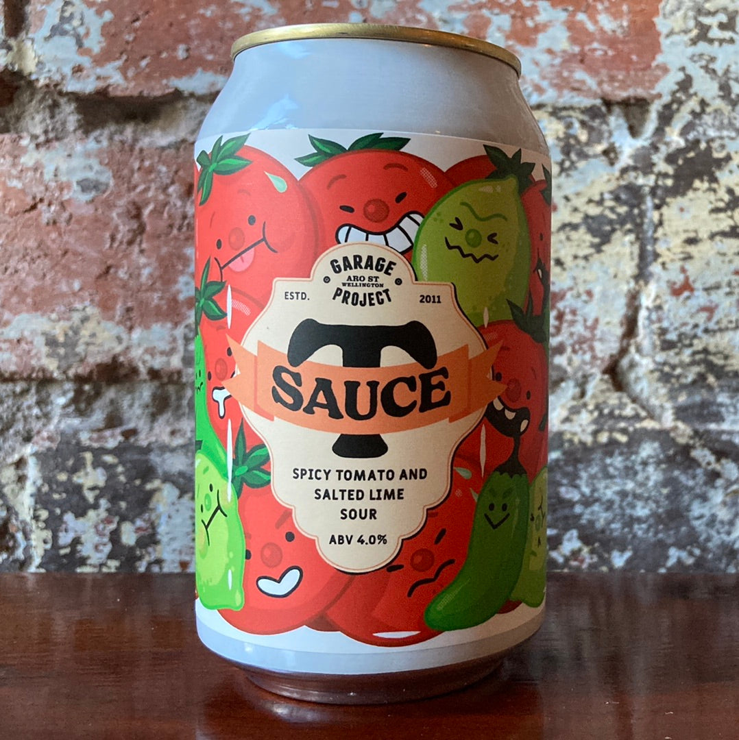 Garage Project T-Sauce Spicy Tomato & Salted Lime Sour – Otter's Promise