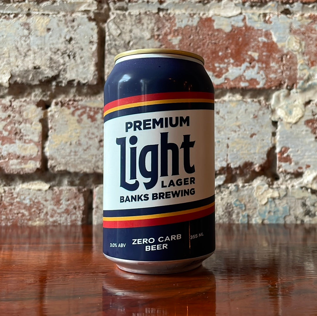 Banks Premium Light Zero Carb Lager – Otter's Promise