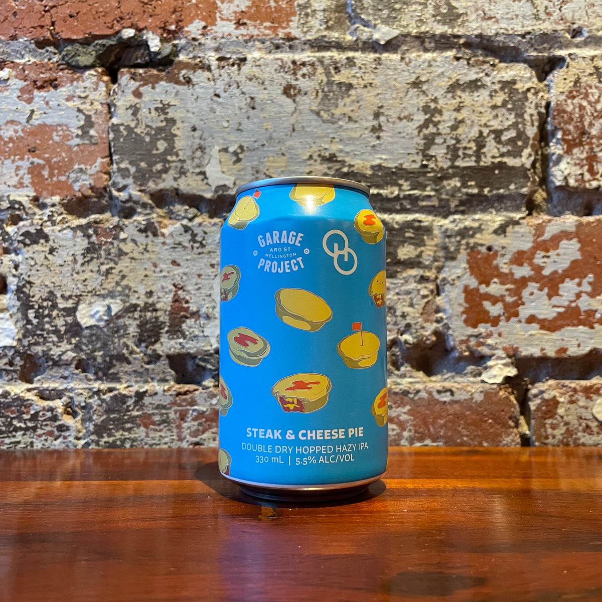 Garage Project x Other Half Steak & Cheese Double Dry Hopped Hazy IPA ...