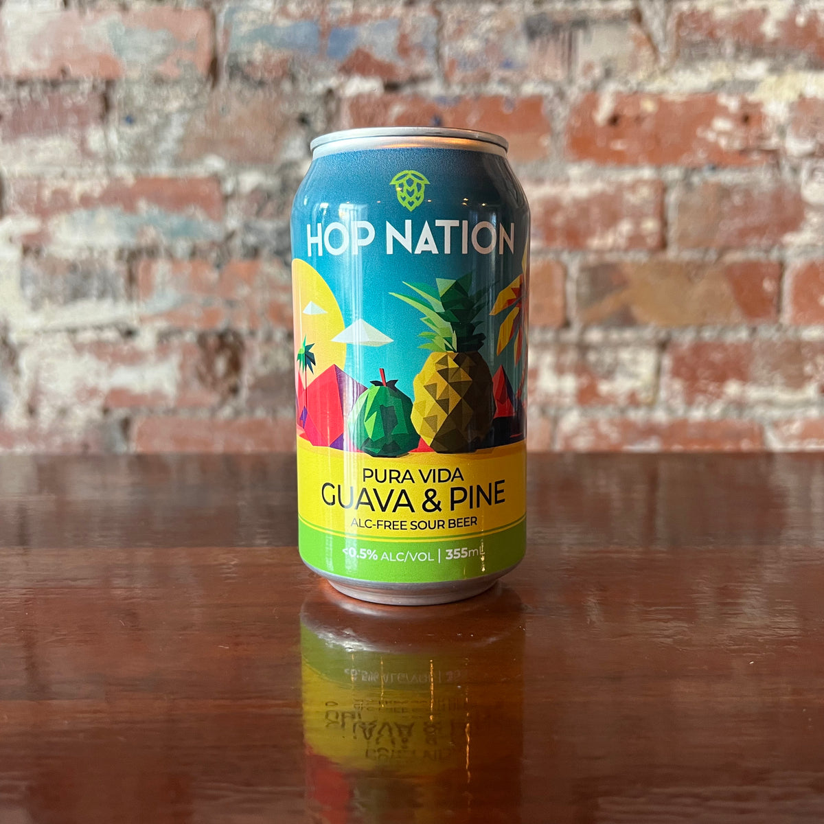 Hop Nation Pure Vida Guava and Pine Alcohol Free Sour – Otter's Promise