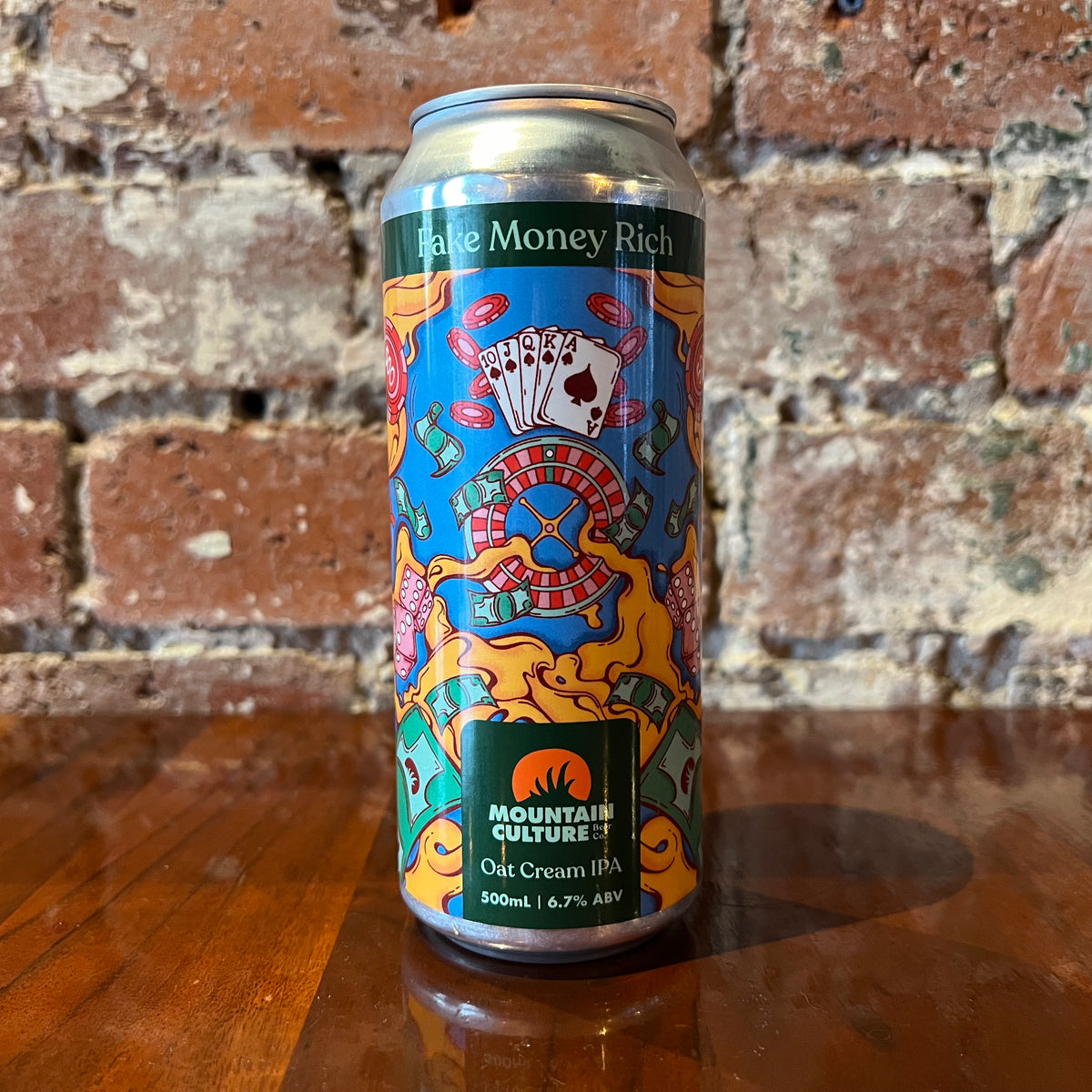 Mountain Culture Fake Money Rich Oat Cream IPA – Otter's Promise