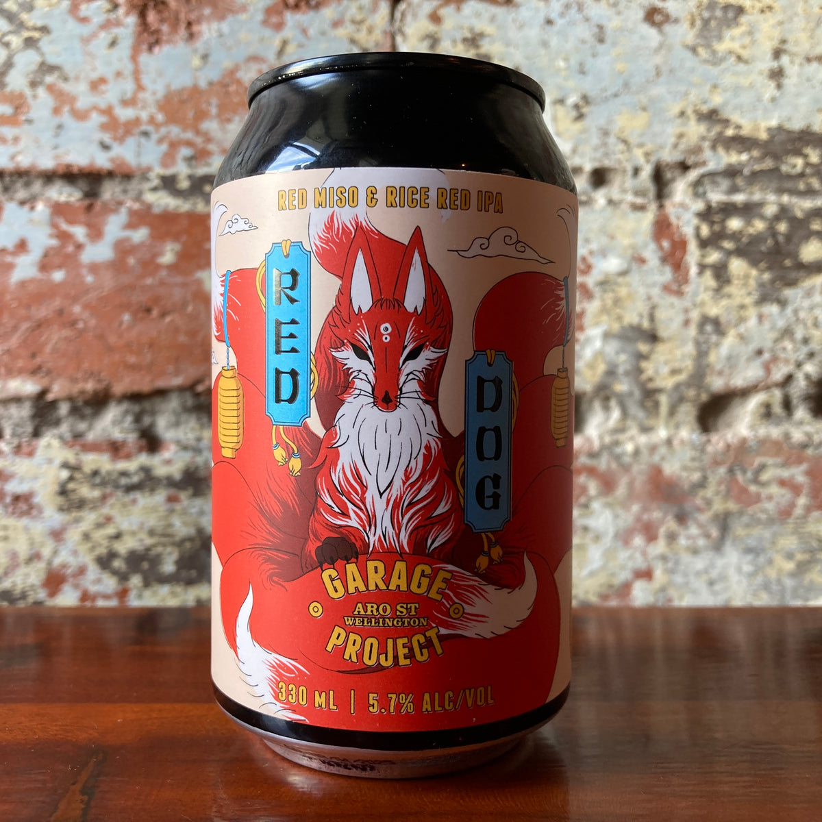 Garage Project Red Dog Red Miso & Rice Red IPA – Otter's Promise