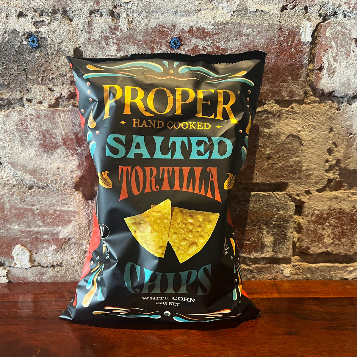 Proper Salted Stone Ground White Corn Tortilla Chips – Otter's Promise