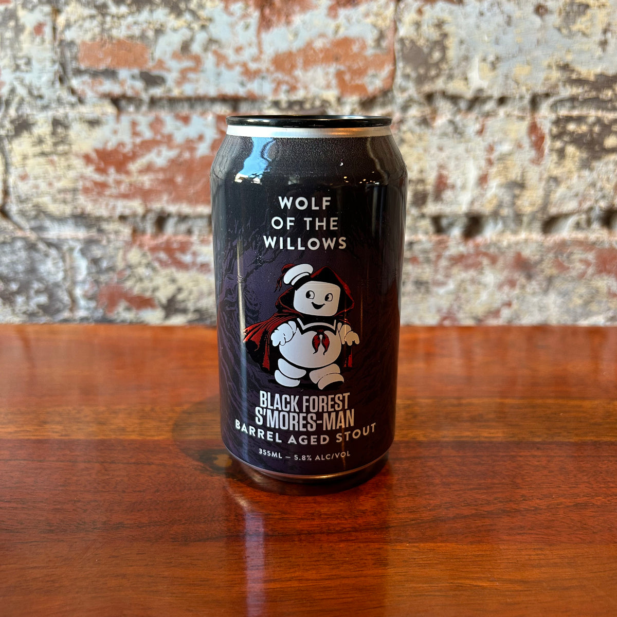 Wolf of the Willows Black Forest S’mores-Man Barrel Aged Stout – Otter ...