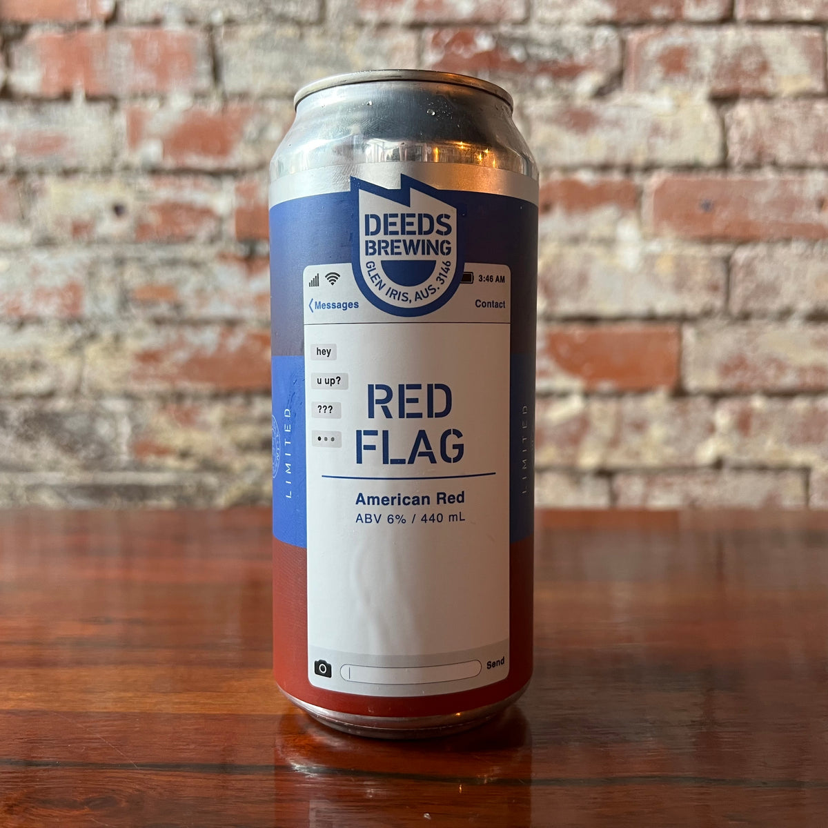 Deeds Red Flag American Red Ale – Otter's Promise