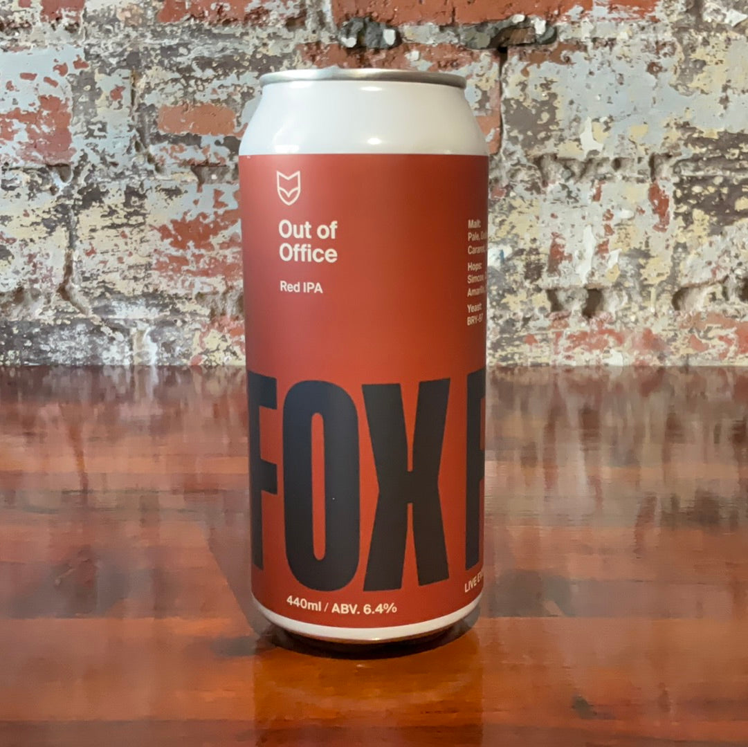 Fox Friday Out Of Office Red IPA – Otter's Promise