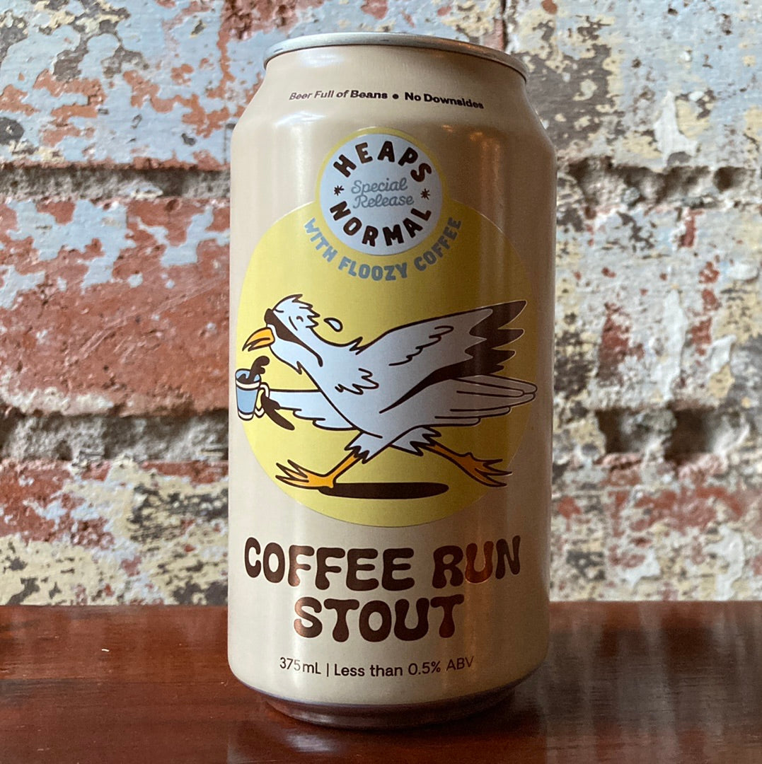 Heaps Normal Coffee Run Stout (Non-Alc) – Otter's Promise