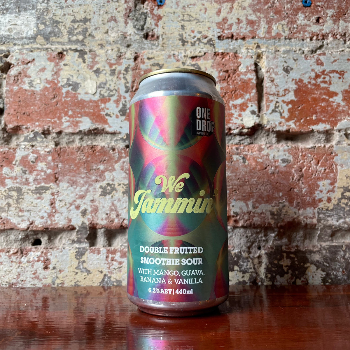 One Drop We Jammin Double Fruited Smoothie Sour with Mango, Guava, Ban ...