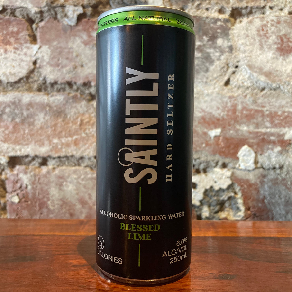 Saintly Hard Seltzer Blessed Lime – Otter's Promise