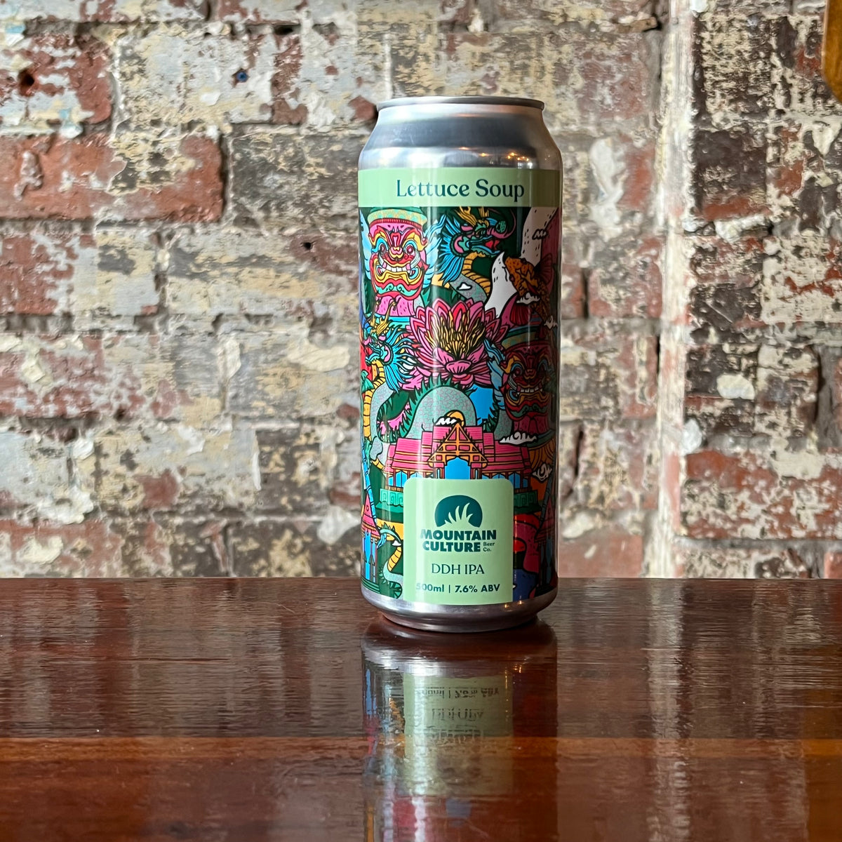 Mountain Culture Lettuce Soup DDH IPA – Otter's Promise