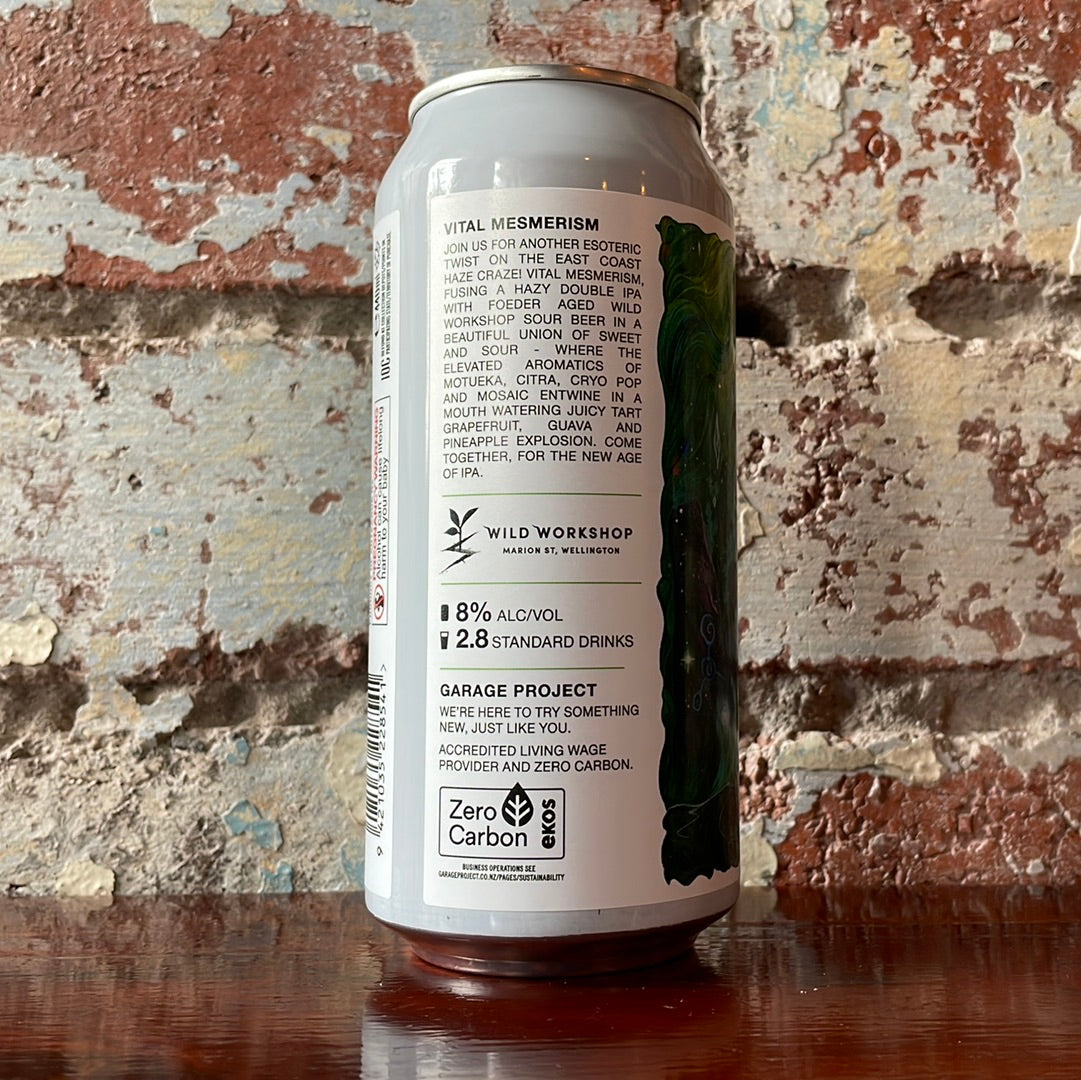 Garage Project Vital Mesmerism East Coast Hazy Sour IPA – Otter's Promise