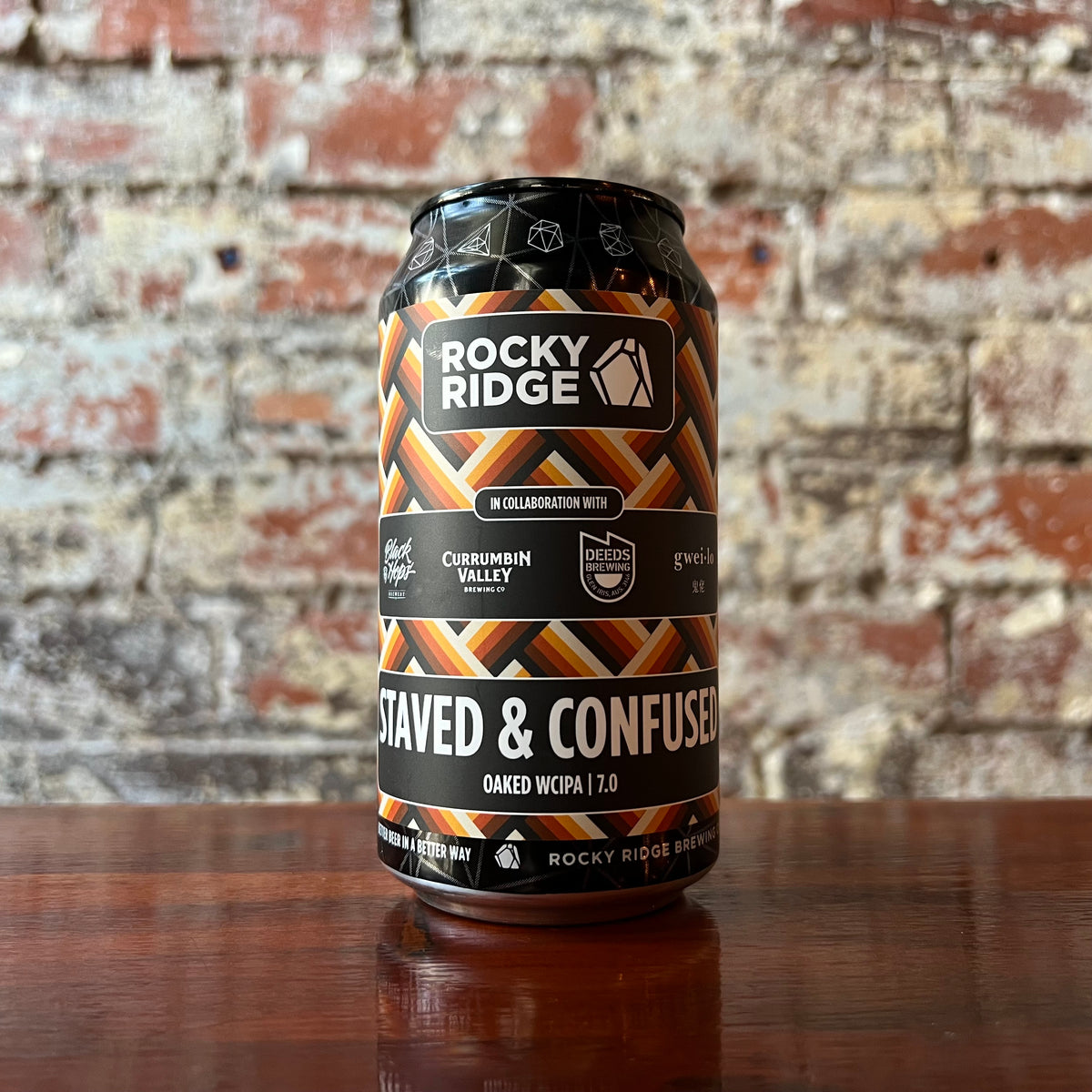 Rocky Ridge Staved & Confused Oaked West Coast IPA – Otter's Promise