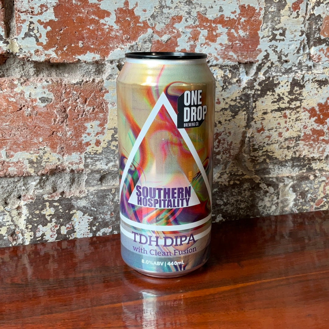 One Drop Southern Hospitality TDH DIPA with Clean Fusion – Otter's Promise