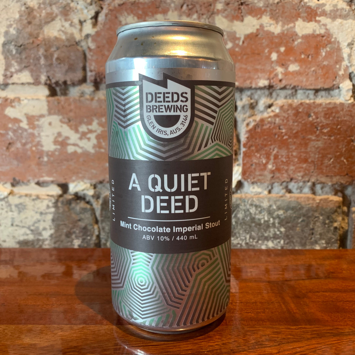 Deeds A Quiet Deed Mint Chocolate Imperial Stout – Otter's Promise