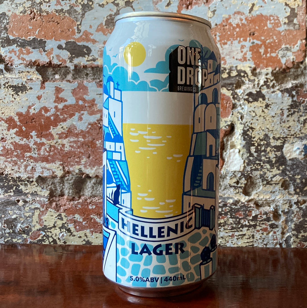 One Drop Hellenic Lager – Otter's Promise
