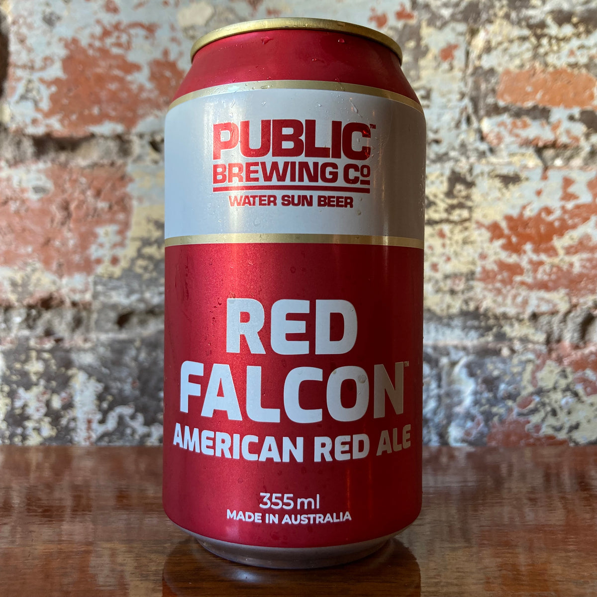Public Brewing Red Falcon American Red – Otter's Promise
