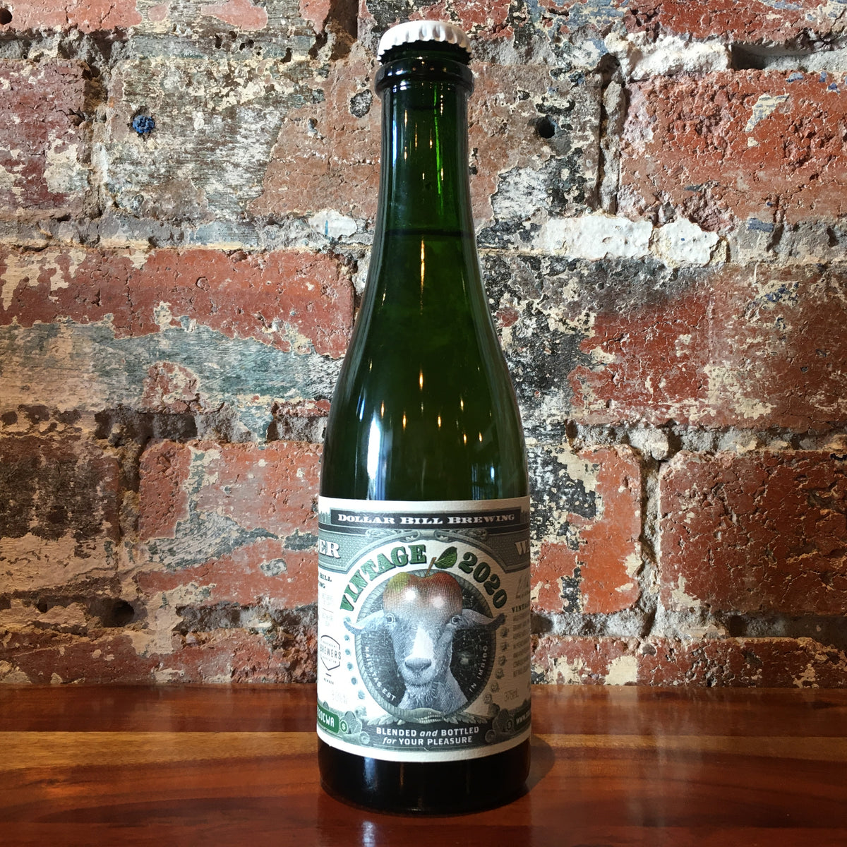 Dollar Bill Ciderways Dry Hopped Farmhouse Apple & Pear Cider – Otter's ...