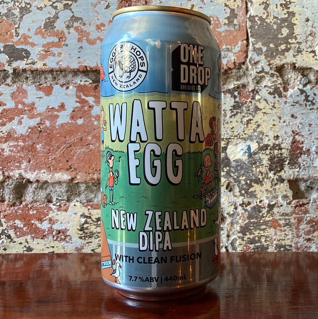 One Drop x Watta Egg New Zealand DIPA w/ Clean Fusion – Otter's Promise